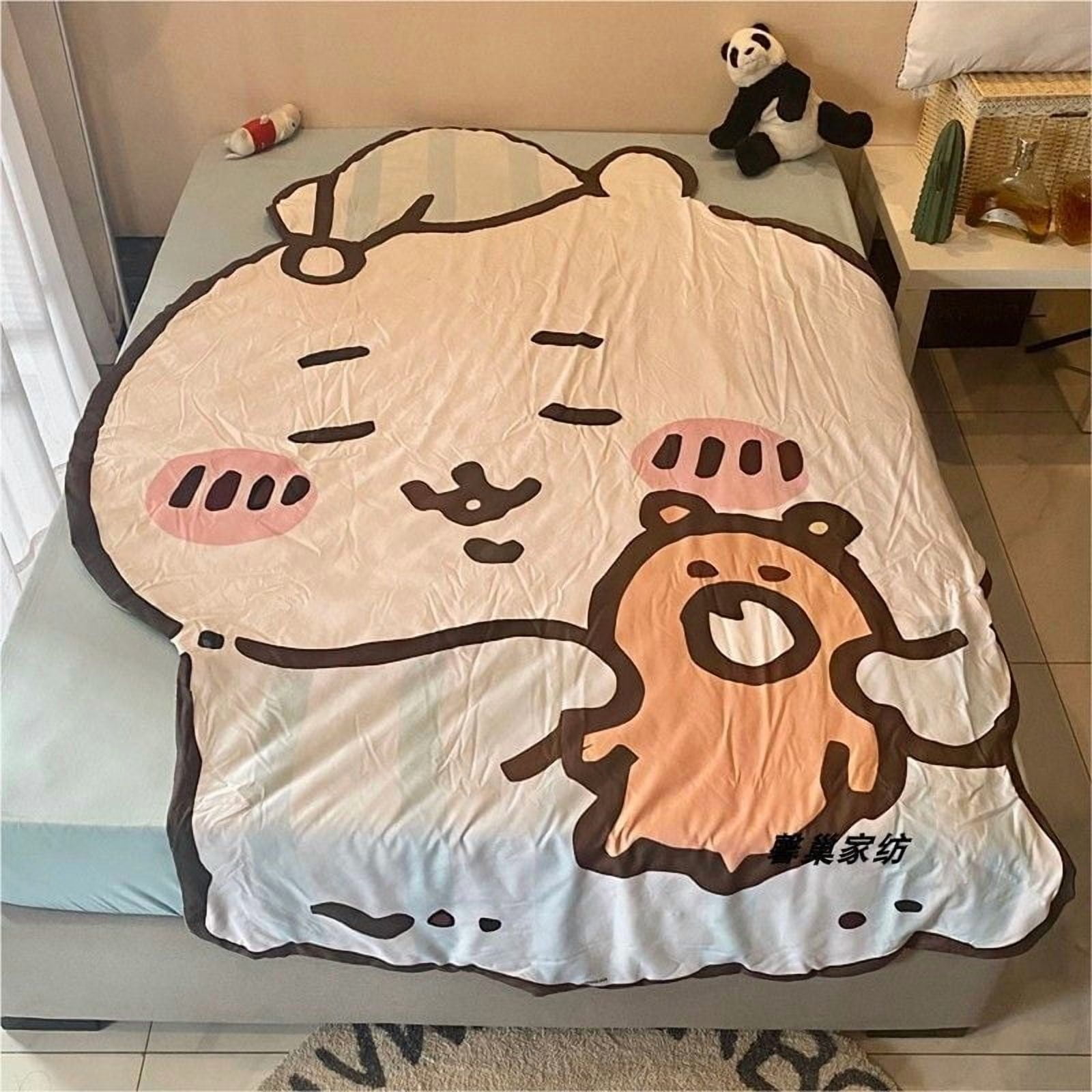Cartoon Chiikawa Cute Usagi Hachiware Summer Cool Quilt, Napping Quilt ...