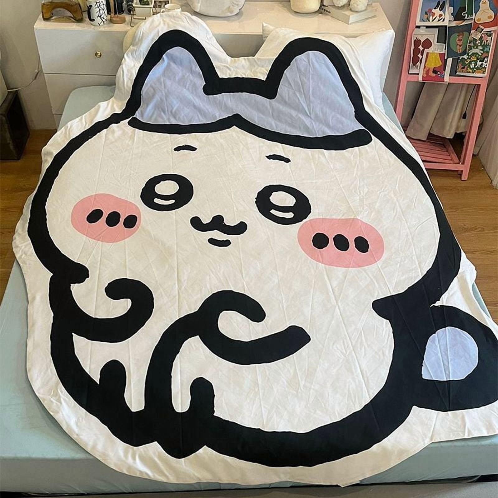Cartoon Chiikawa Cute Usagi Hachiware Summer Cool Quilt, Napping Quilt ...