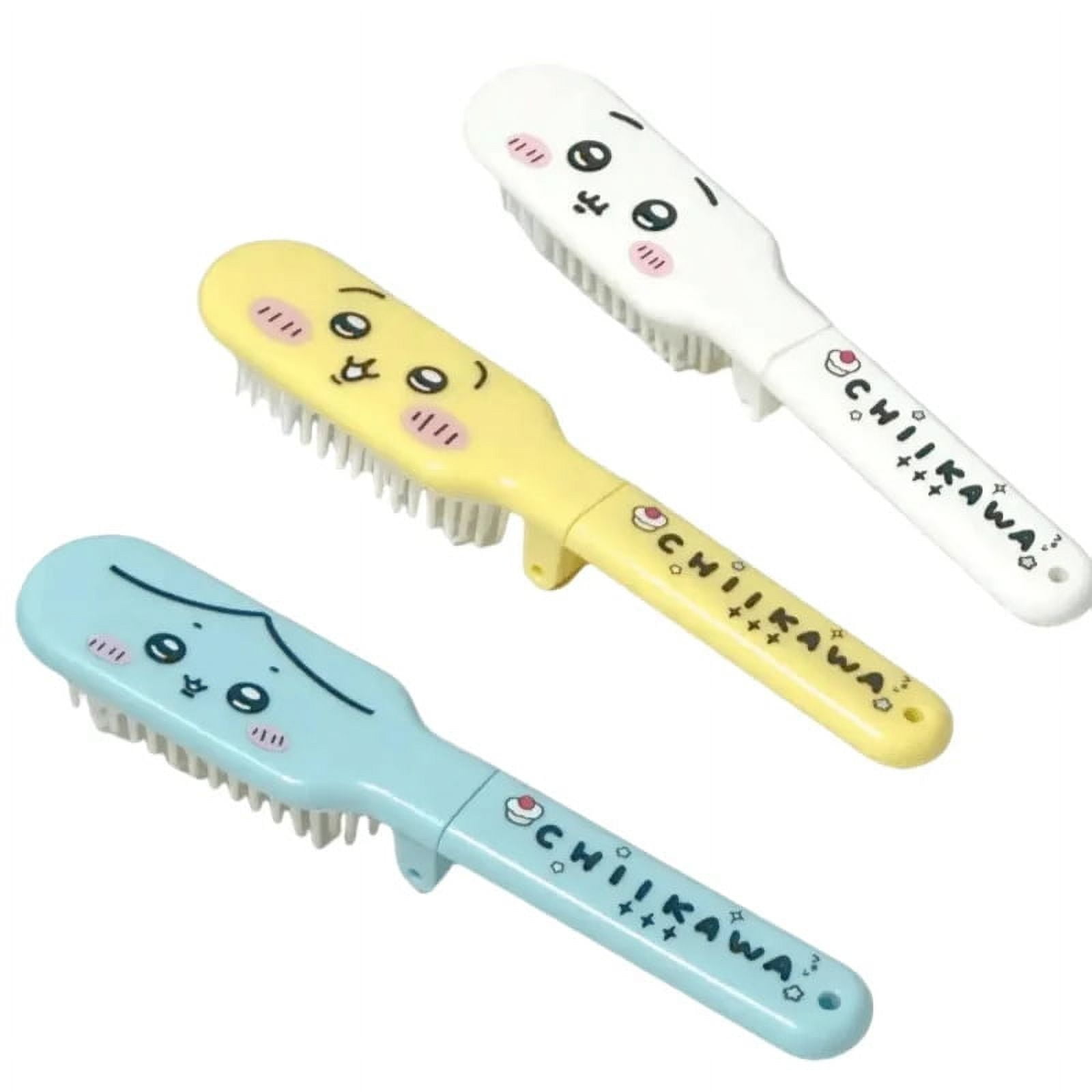 Cartoon Chiikawa Foldable Hair Comb Portable Detangling Hair Brushes ...