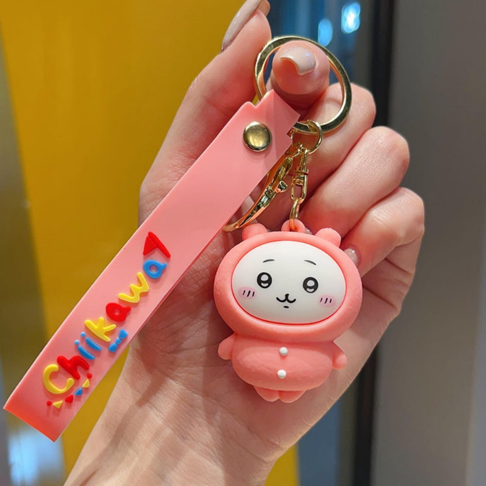 Cartoon Chiikawa Hachiware Doll Keychain Kawaii Usagi Decoration ...