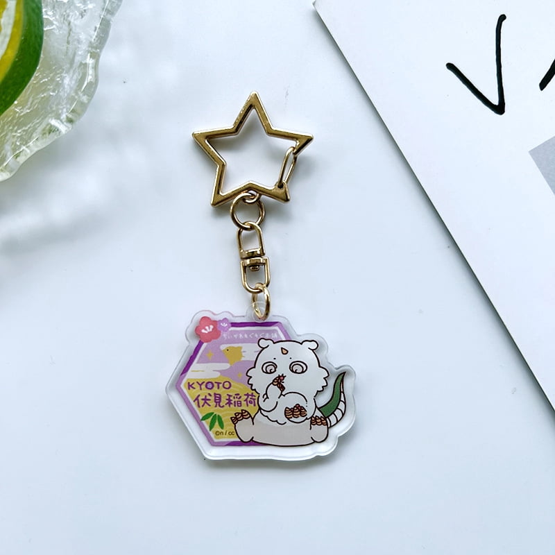 Cartoon Chiikawa New Acrylic Keychain Kawaii Usaki Mobile Phone ...