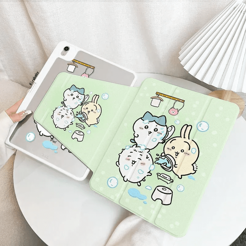 Cartoon Chiikawa Protective Case, Suitable for iPad 11/10.9/10.2/9.7/8 ...