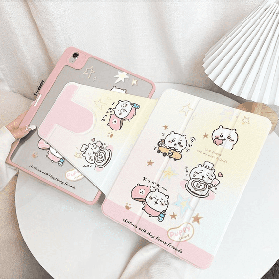 Cartoon Chiikawa Protective Case, Suitable for iPad 11/10.9/10.2/9.7/8 ...