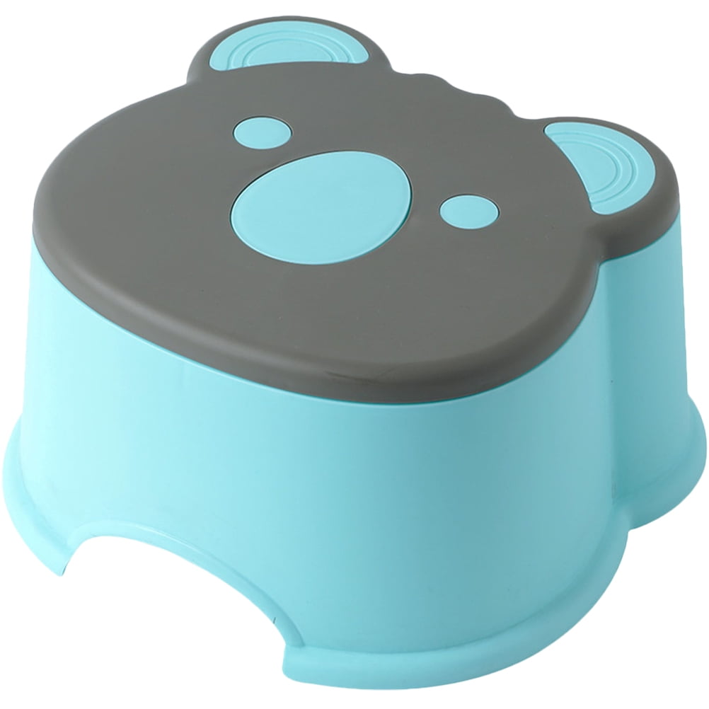 Cartoon Children Low Stool Plastic Small Seat Washing Foot Bathroom ...