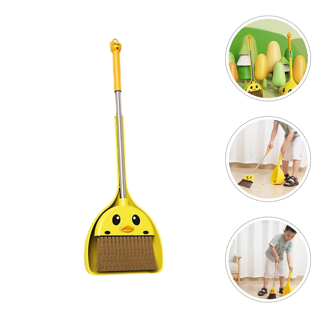 SEWCHICS Lightweight Design Multi Color PP PET Childs Broom for Home ...