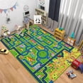 Cartoon Children's Carpet Track Living Room Sofa Coffee Table Floor Mat ...
