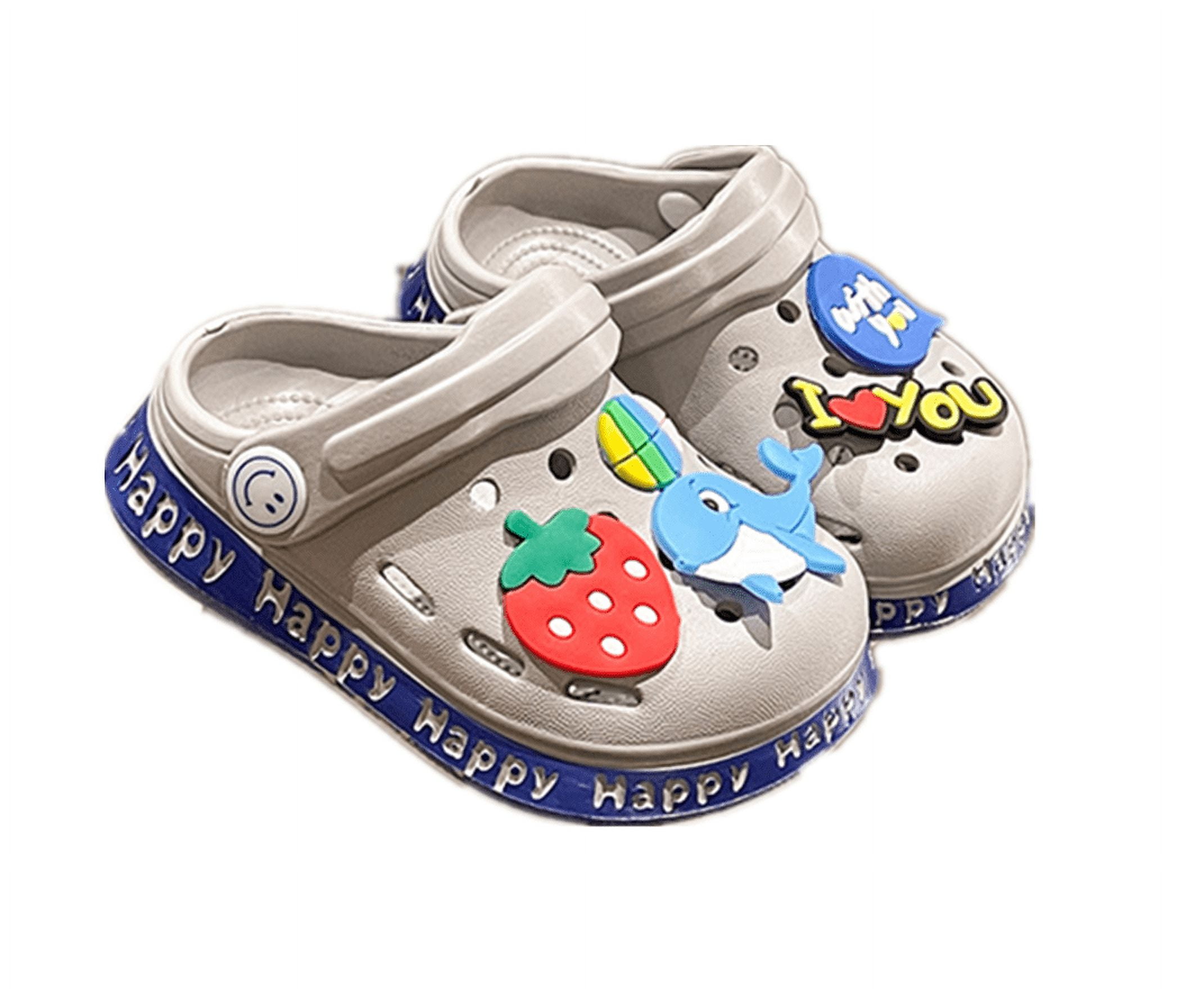 Cartoon Children's Classic Wooden Cartoon, Light Garden Shoes, Sandals ...