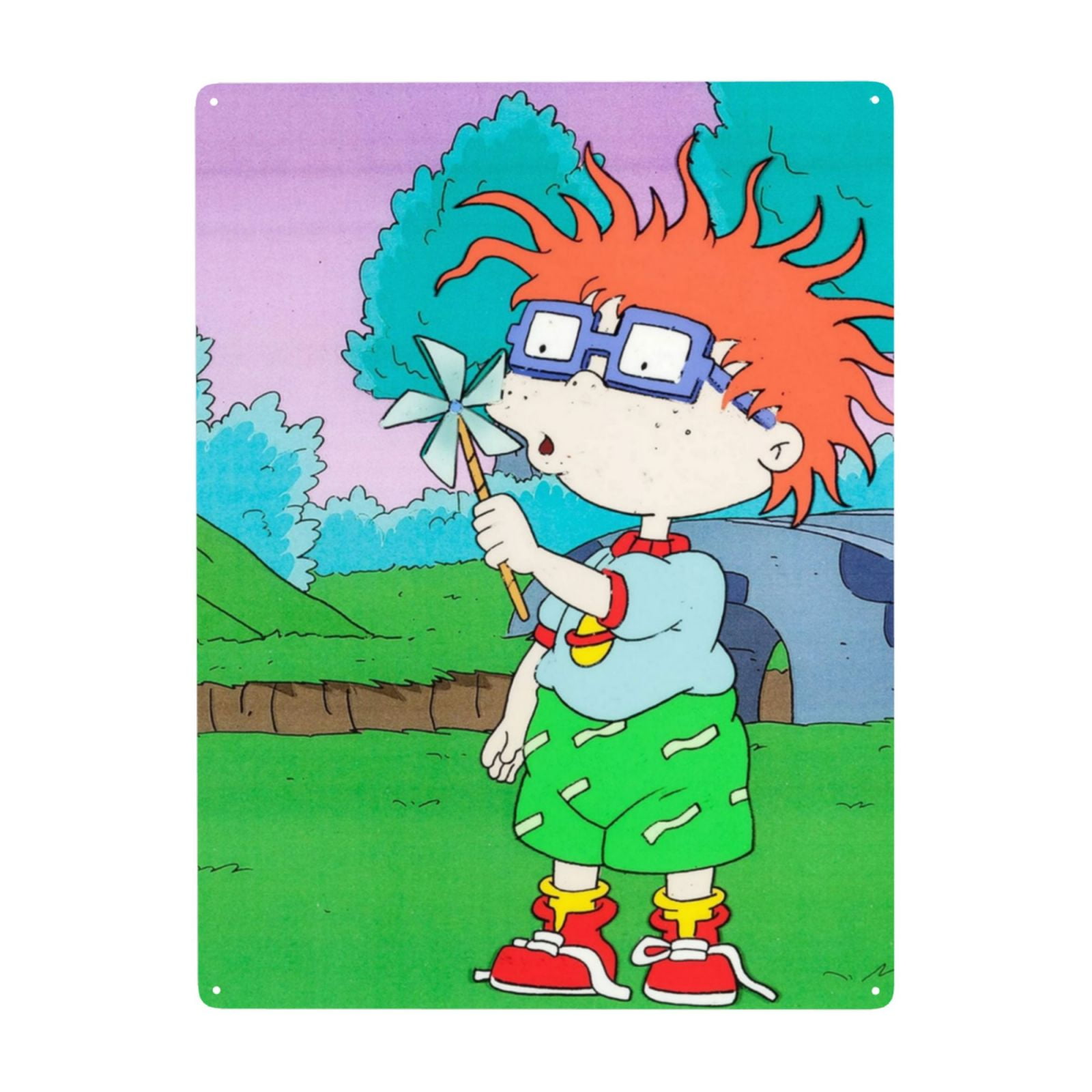 Cartoon Chuckie Rugrats Metal Sign Decor 30x40cm Wall Art Sign for Home ...