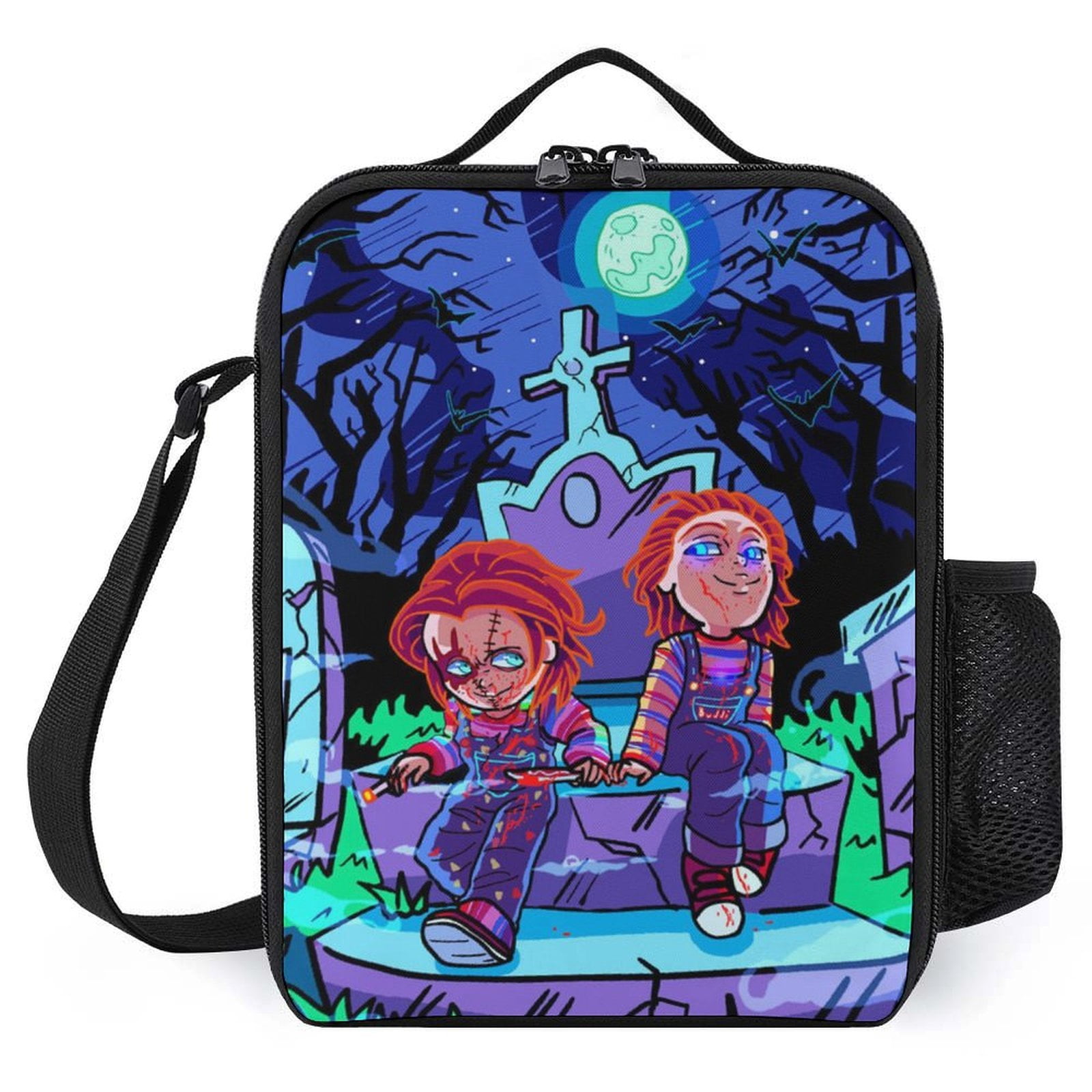 Cartoon Chucky Lunch Bag Portable Thermal Insulation And Cold ...