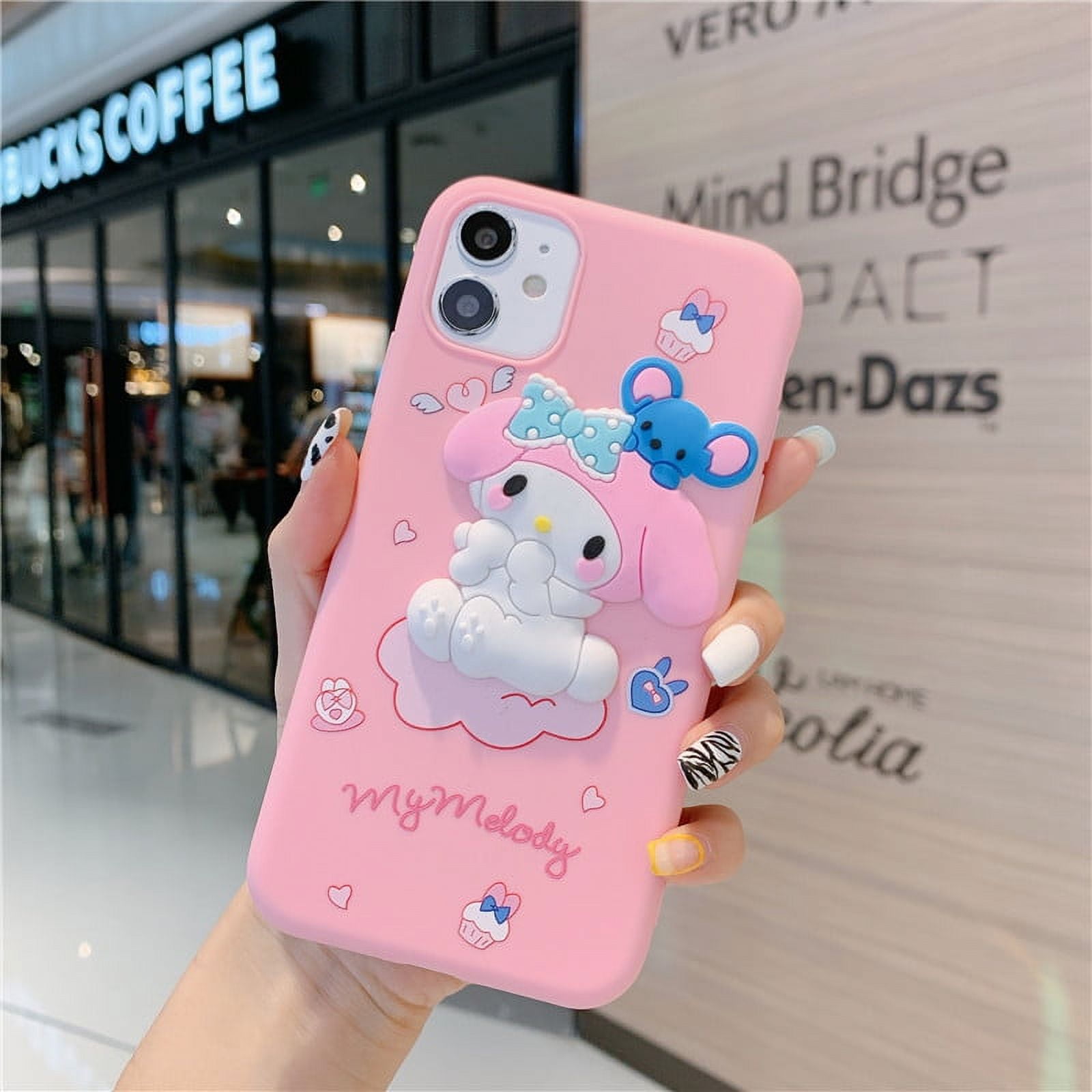 Cartoon Cinnamoroll My Melody Cute 3D Silicone Phone Case Compatible ...