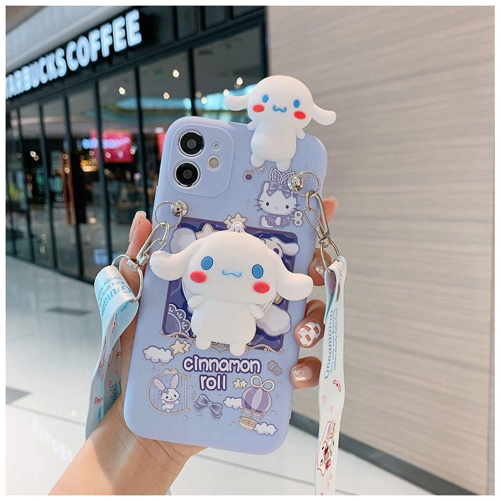 Cartoon Cinnamoroll Silicone Phone Case Suitable for Iphone17Promax ...