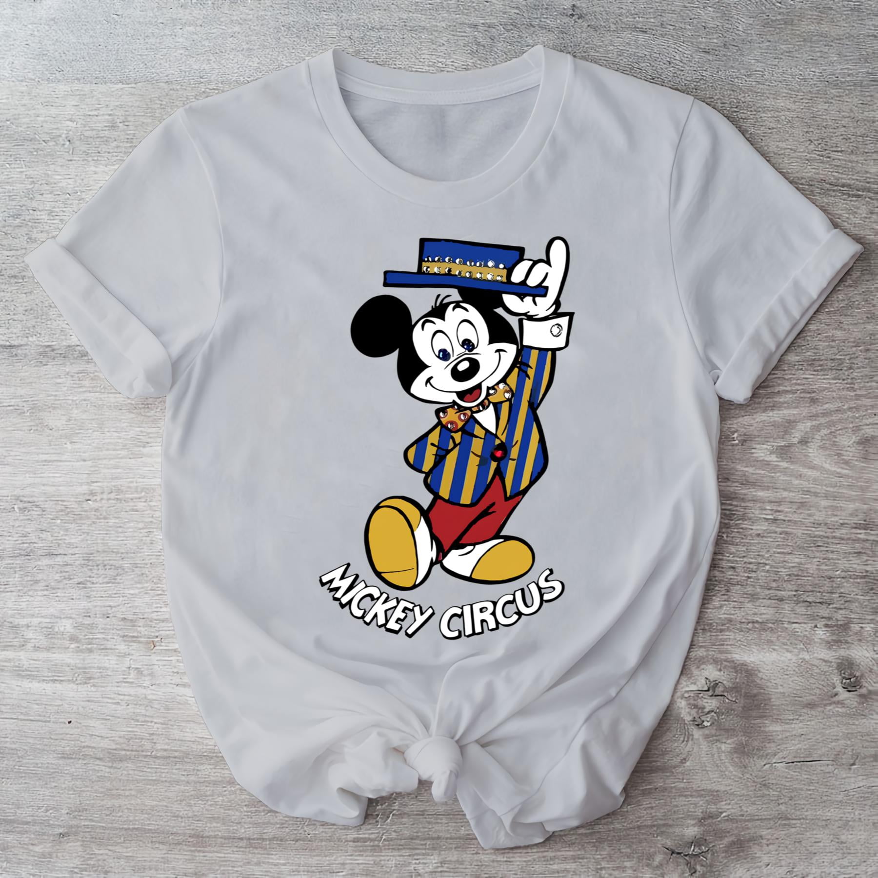 Cartoon Circus Graphic T-shirt, Family Matching Design for Theme Park ...