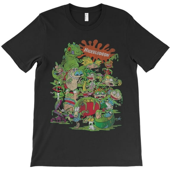 Cartoon Classic Characters Funny Slimed Graphic H26639 T-Shirt, for Men ...