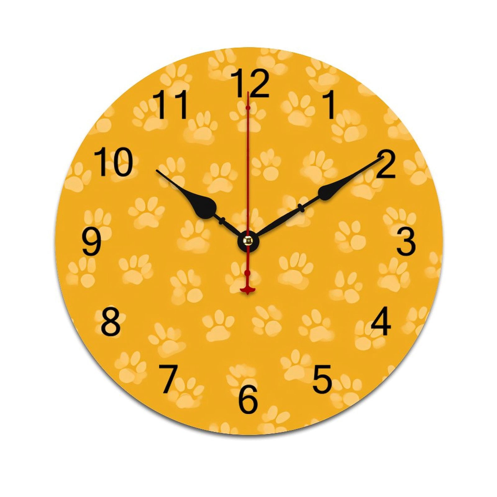 Cartoon Colorful Camper Vans Fire Trucks Time Decorative Wall Clocks ...