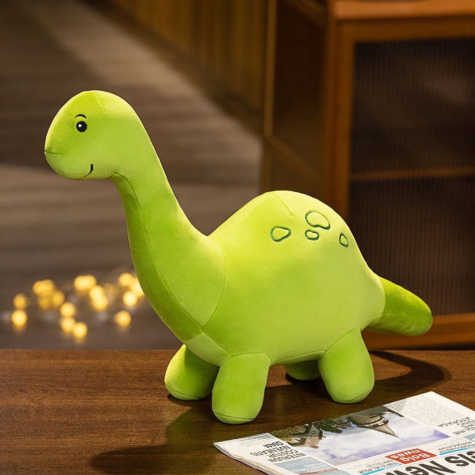 Cartoon Colorful Dinosaur Plush Toy Cute Stuffed Animals Triceratops ...