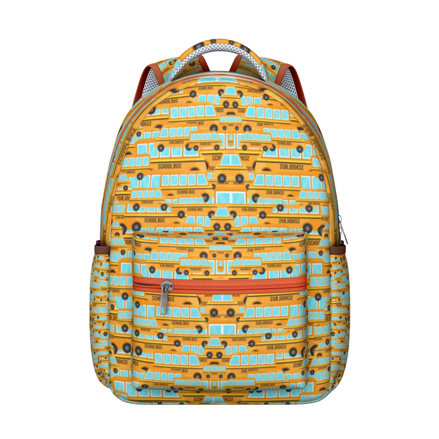 Cartoon Construction Truck School Backpack for Students Playful Fire ...
