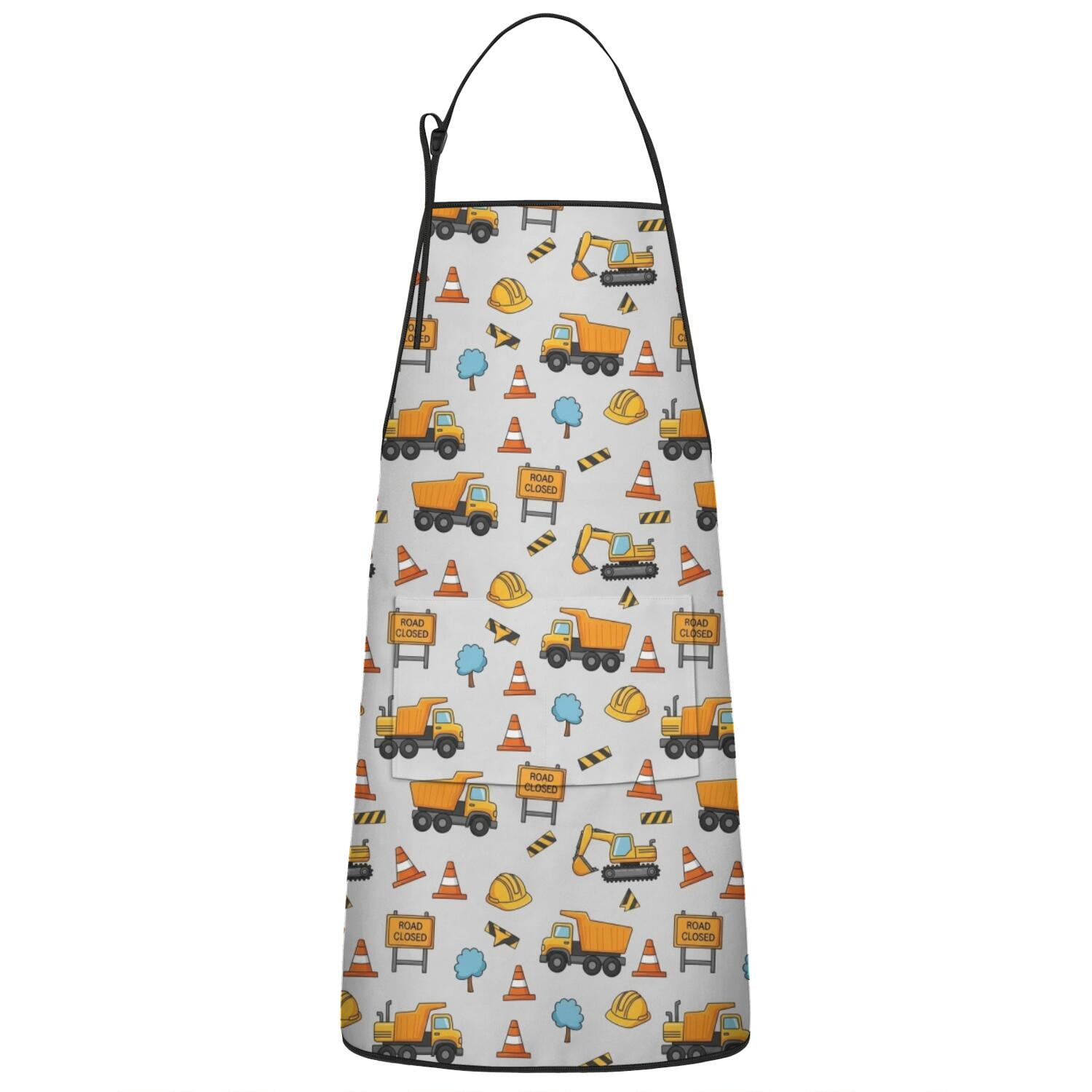 Cartoon Construction Vehicles Helmets Apron-Garden Aprons for Women ...