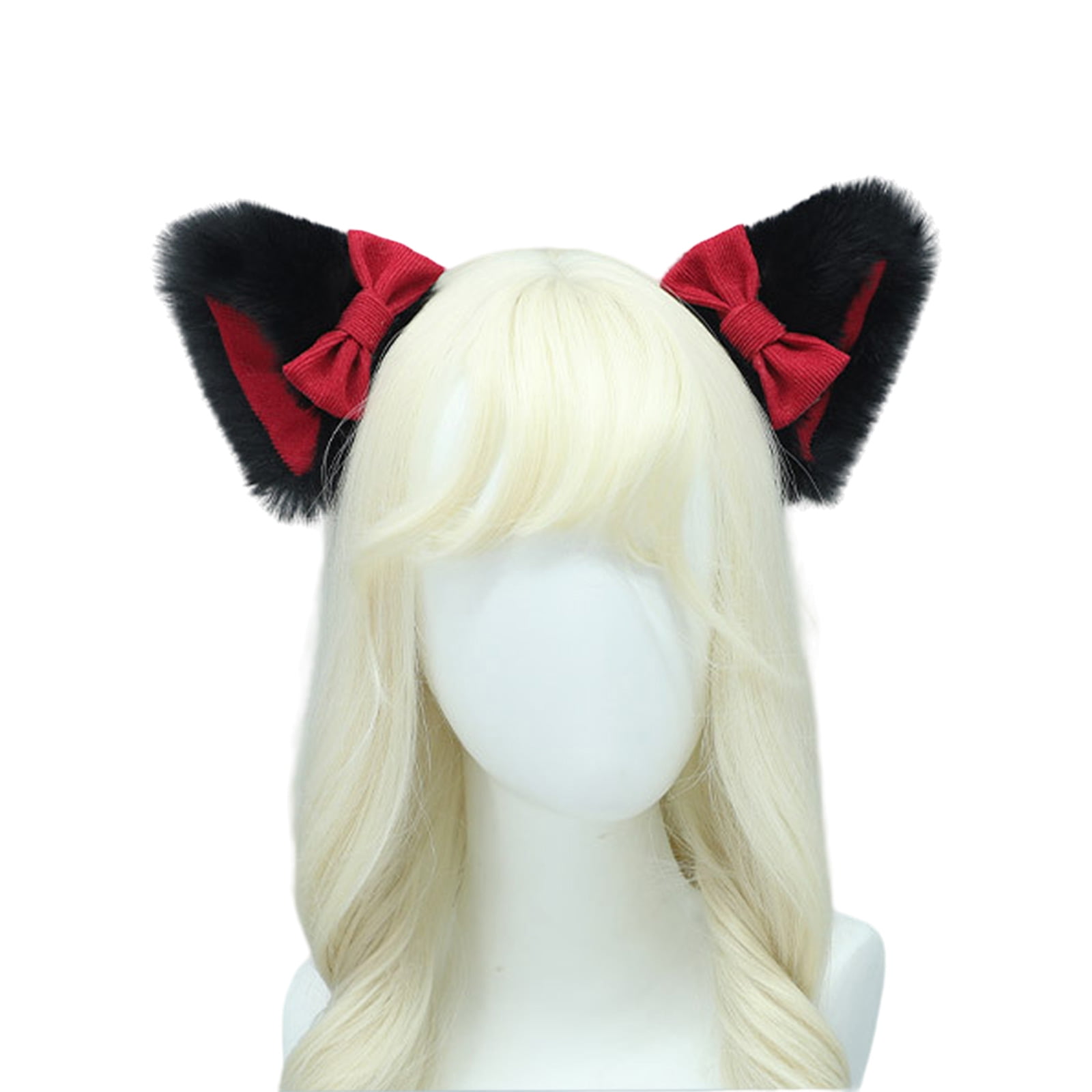 Cartoon Cosplay Kitten Ear Hair Clip Hairpin Furry Kitten Hair Styling ...