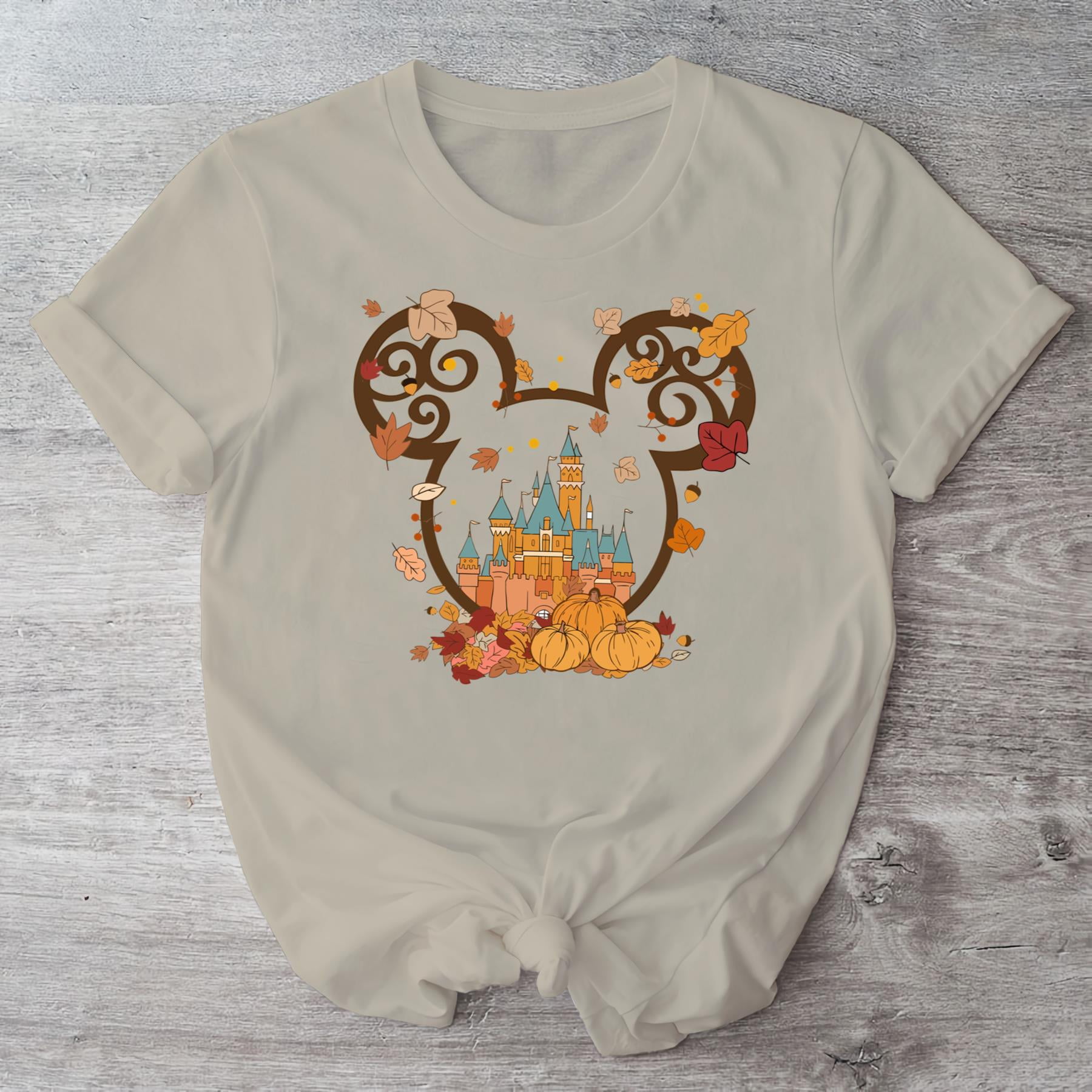 Cartoon Couple Inspired Ear Shirt, Autumn Holiday Party Matching Tee-TH2622 - Walmart.com