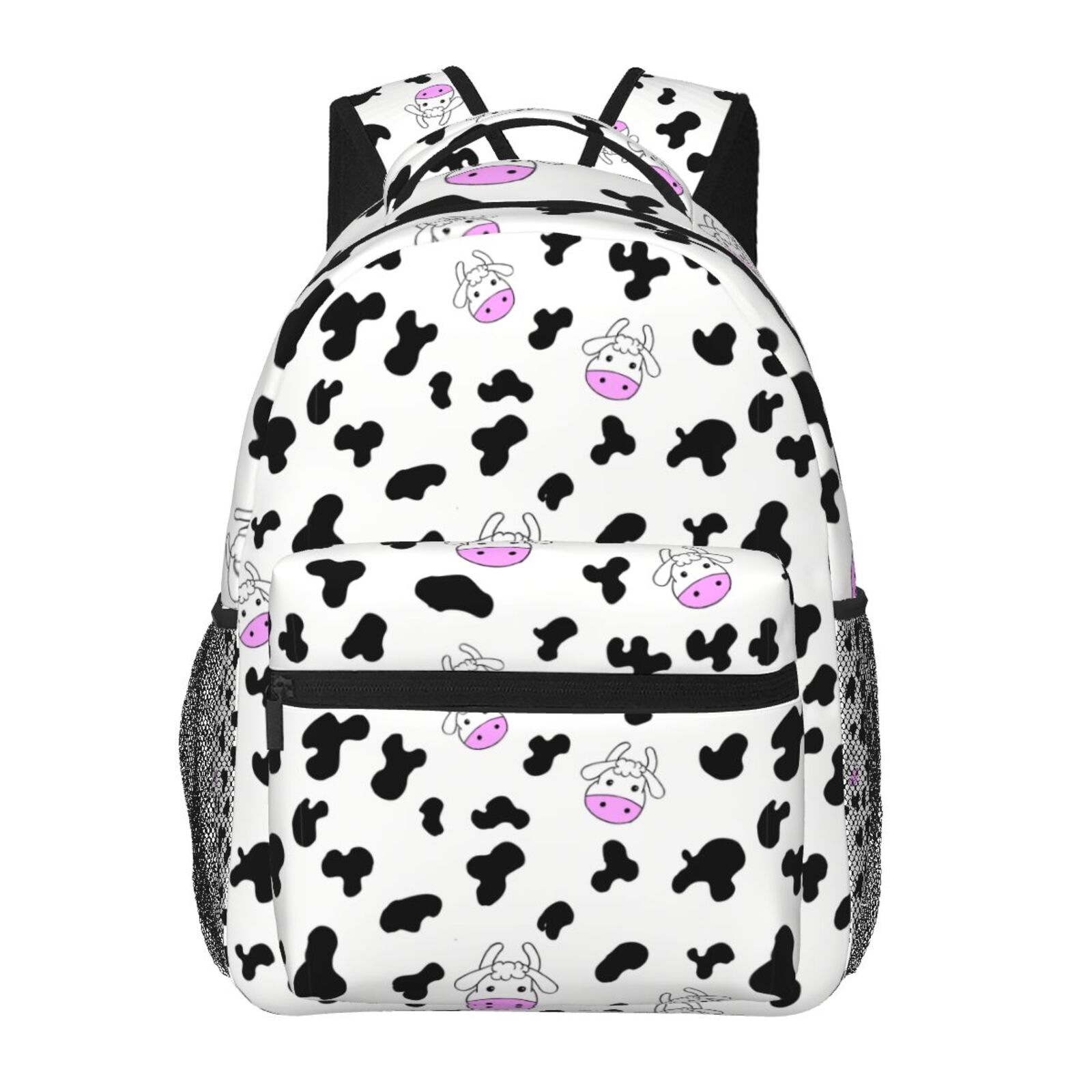 Cartoon Cow Pattern Backpack for Men Women Laptop Backpack Hiking ...