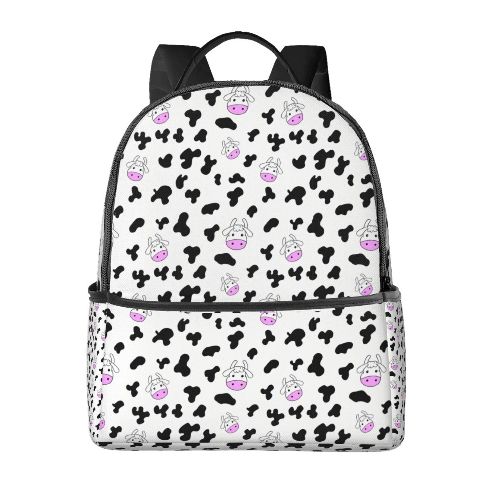 Cartoon Cow Pattern Backpack for Men Women Laptop Backpack Hiking ...