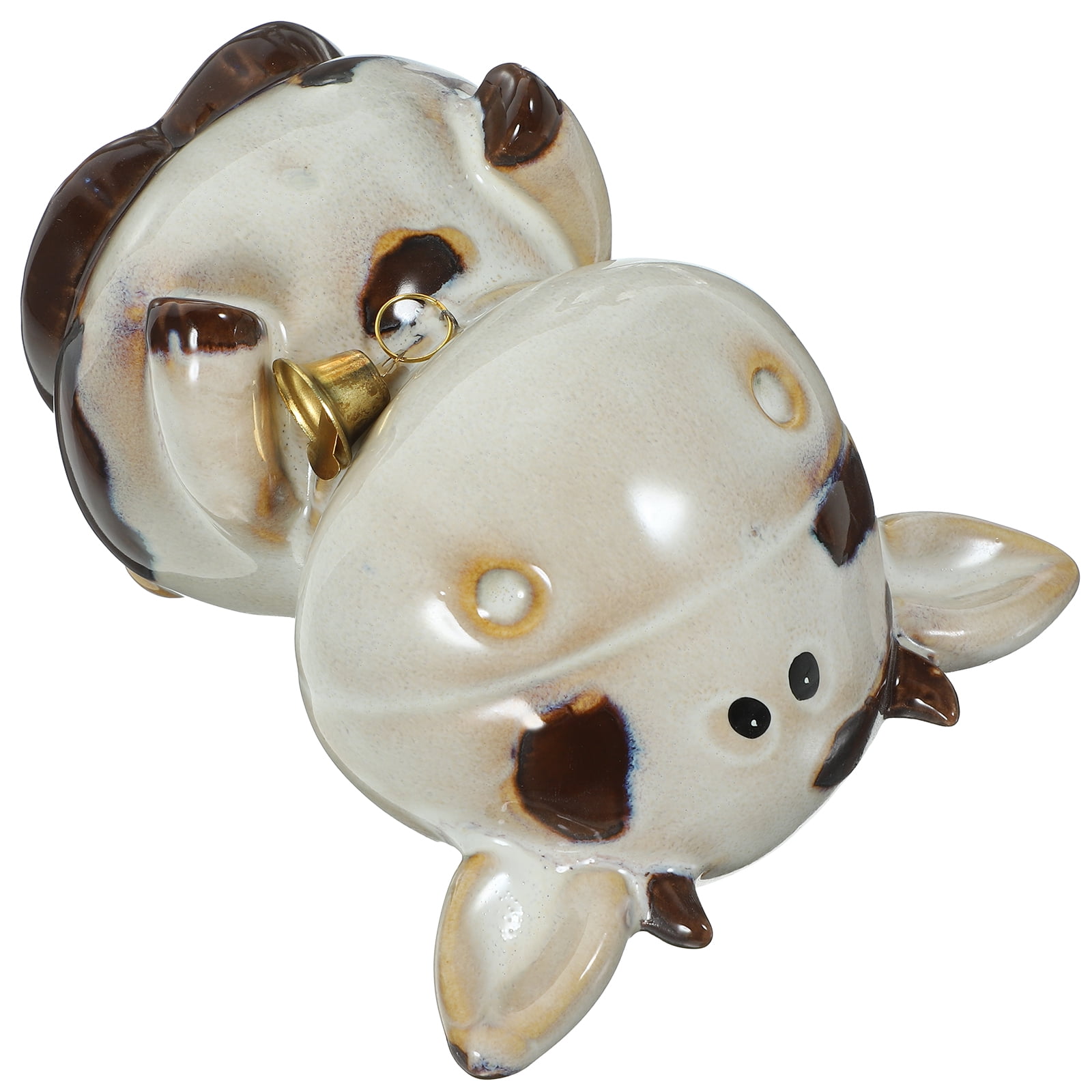 Cartoon Cow Shape Piggy Bank Decorative Money Coin Saving Pot Desktop ...