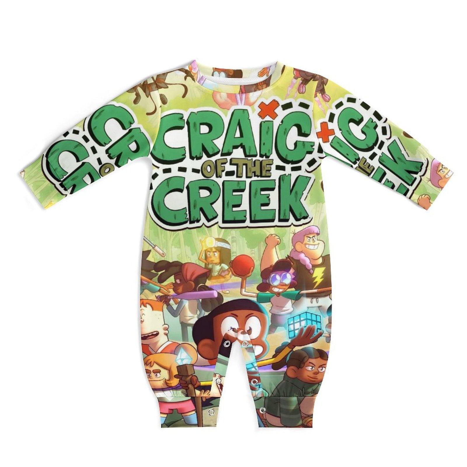 Cartoon Craig of The Creek Baby Rompers One-Piece Kid's Long Sleeve ...