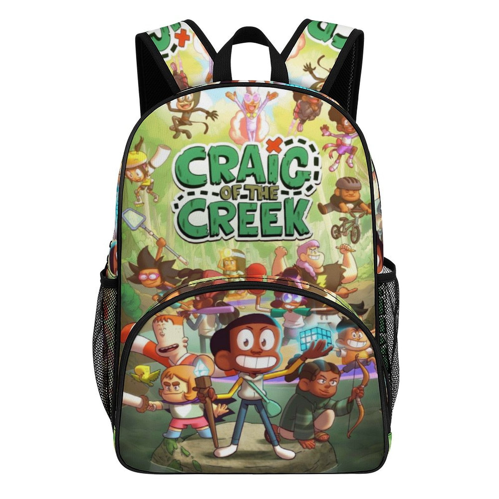 Cartoon Craig of The Creek Laptop Backpack Daypack Student Schoolbag ...