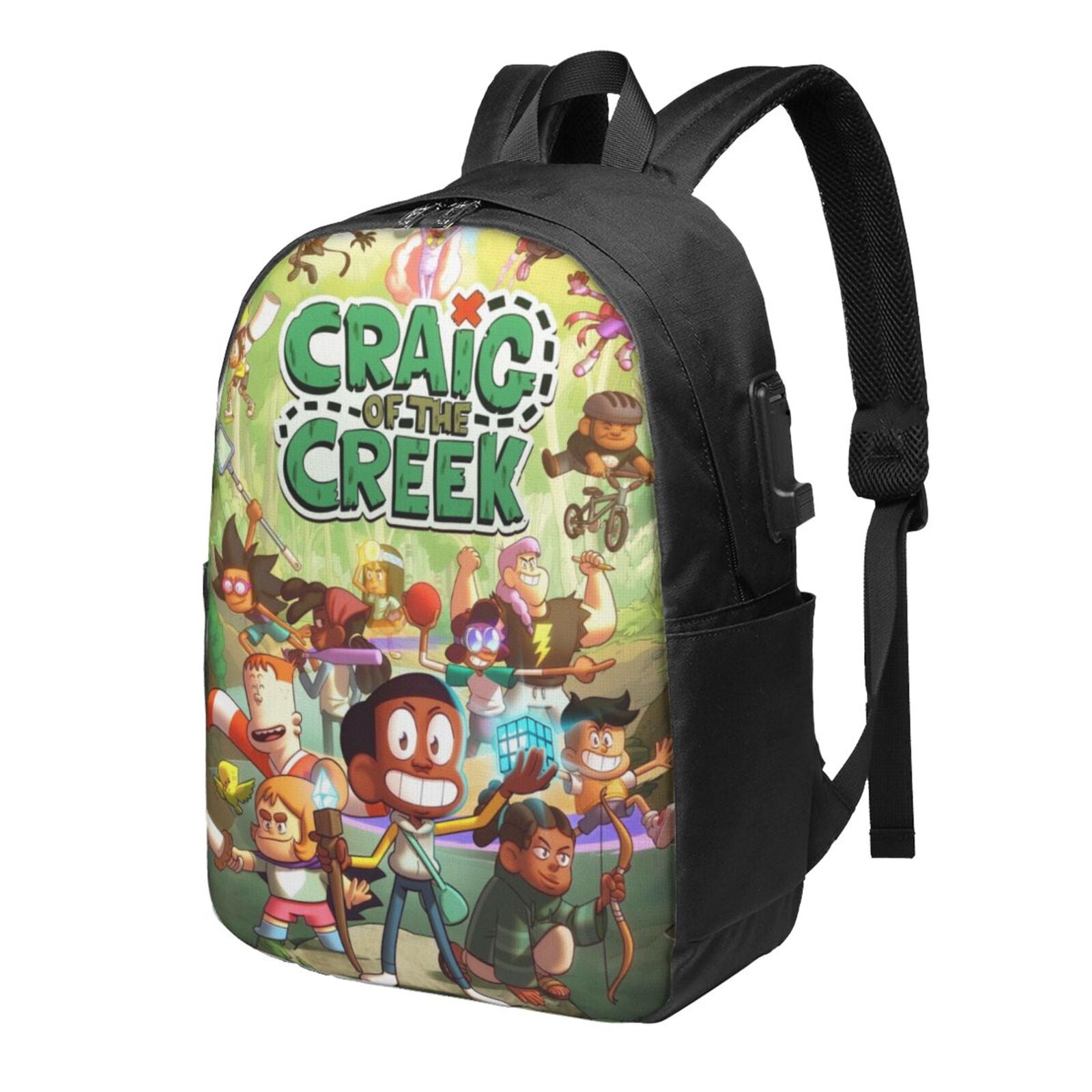 Cartoon Craig of the Creek Backpack Lightweight Shoulders Daypack ...