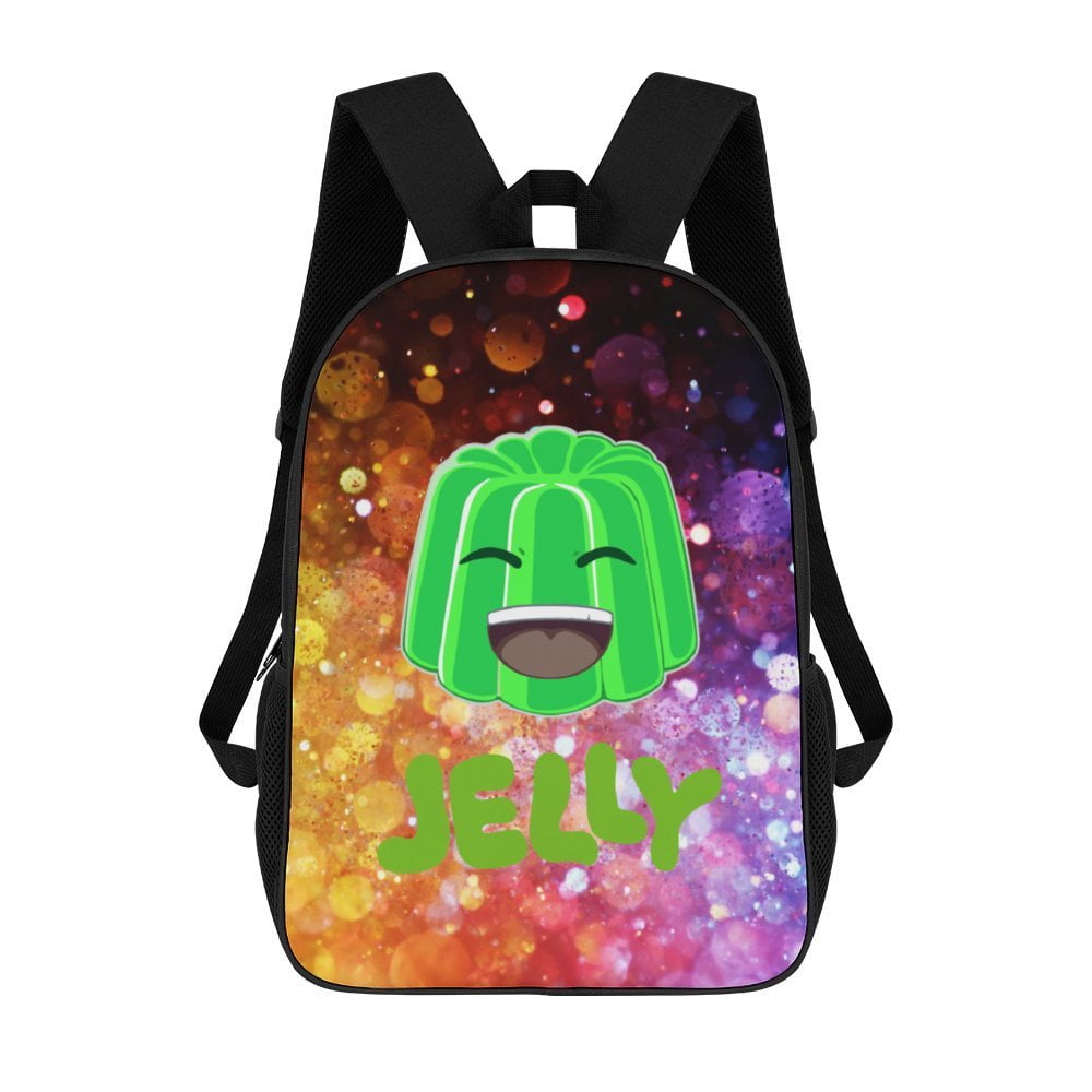Cartoon Crazy Jelly Unisex, Leisure Backpack for Adults ,17 Inch ...