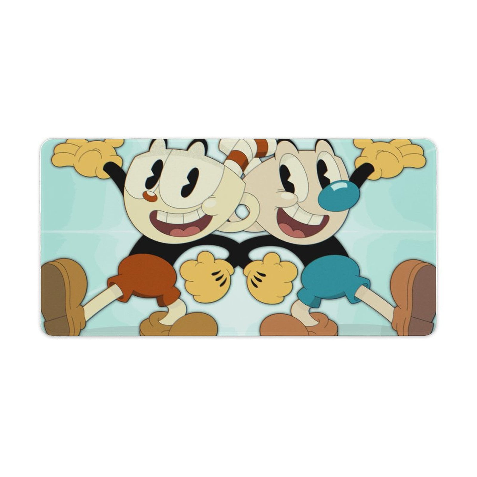 Cartoon Cuphead Mugman Mouse Pad Extended Gaming No-sliped Large Desk ...