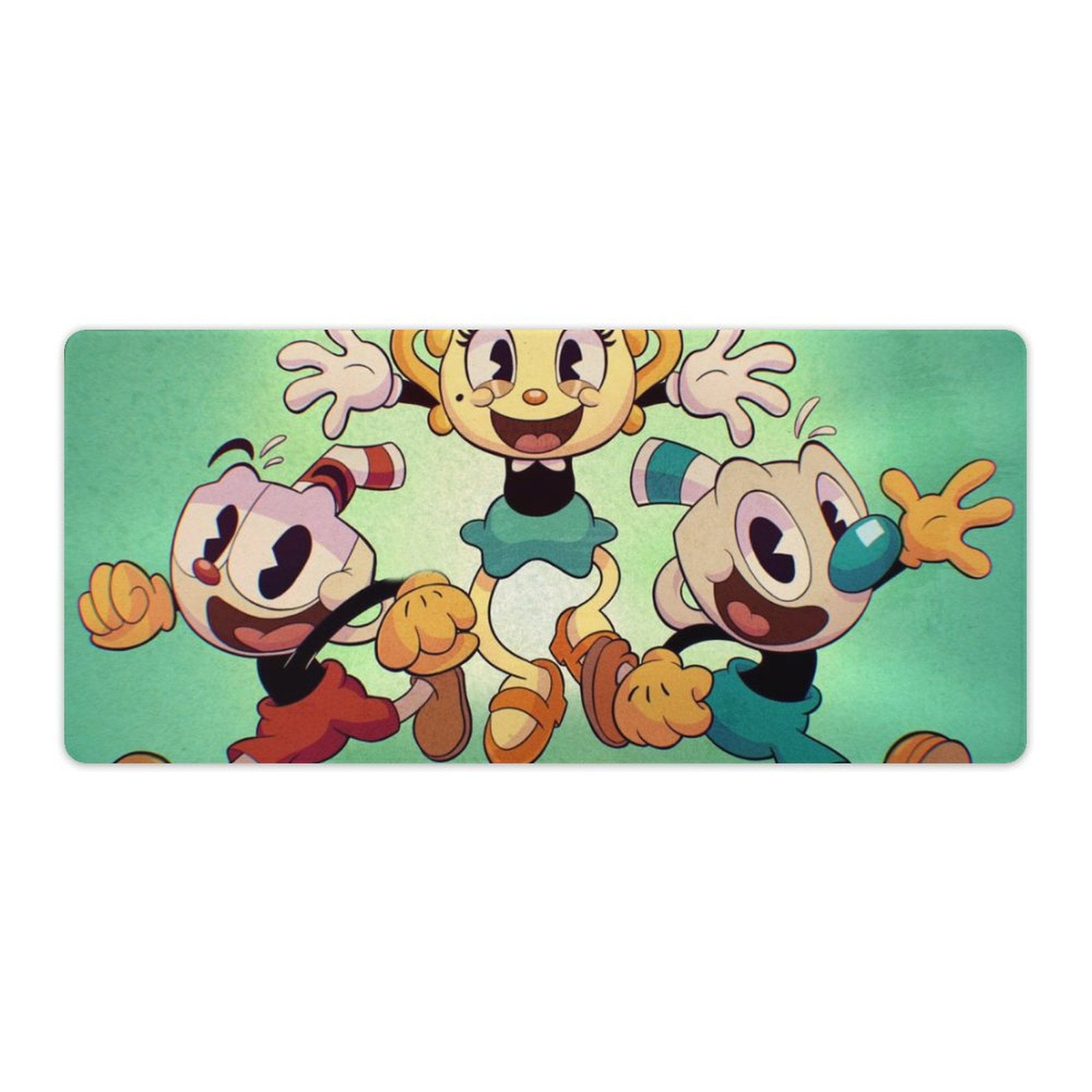 Cartoon Cuphead Show Mouse Pad Extended Gaming No-sliped Large Desk Mat ...