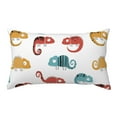 Cartoon Cute Chameleon Lizard_A Pillow Cases Standard Size, Soft Pillow ...