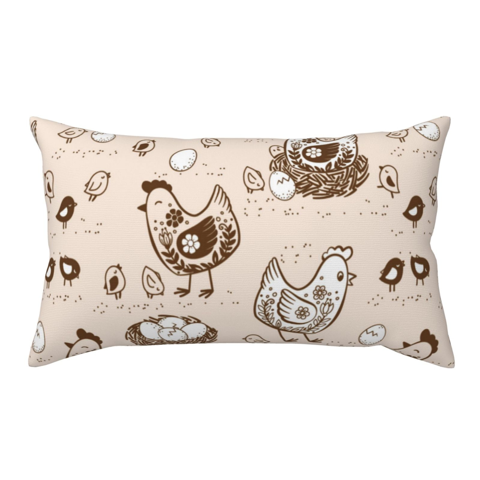 Cartoon Cute Chicken Eggs Pillow Cases Standard Size, Soft Pillow ...