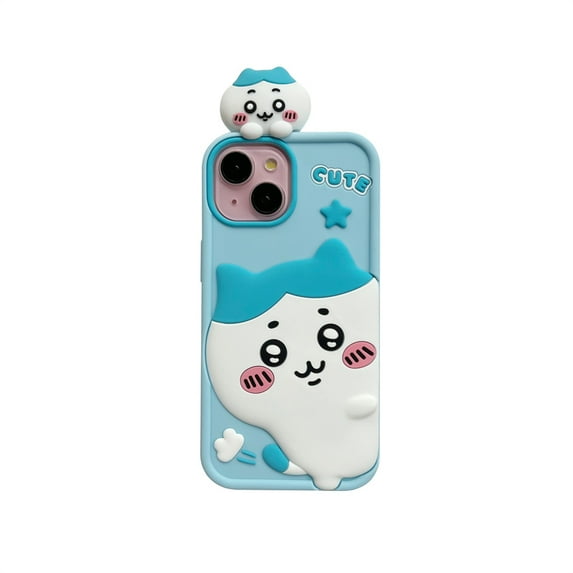 Cartoon Cute Chiikawa H-Hachiwares Usagis Stereoscopic Phone Case for ...