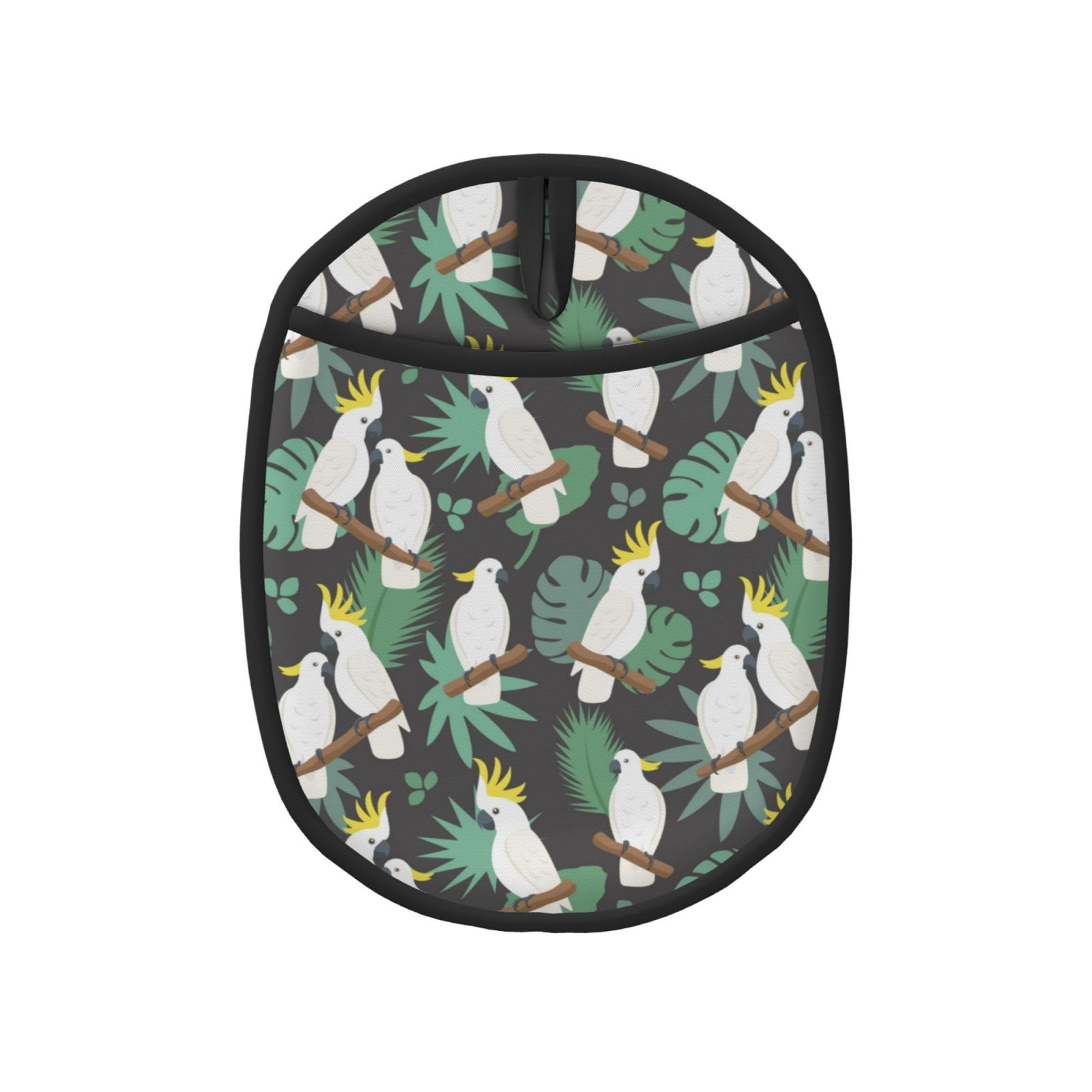 Cartoon Cute Cockatoo Parrot Pot Holders for Kitchen - Heat Resistant ...