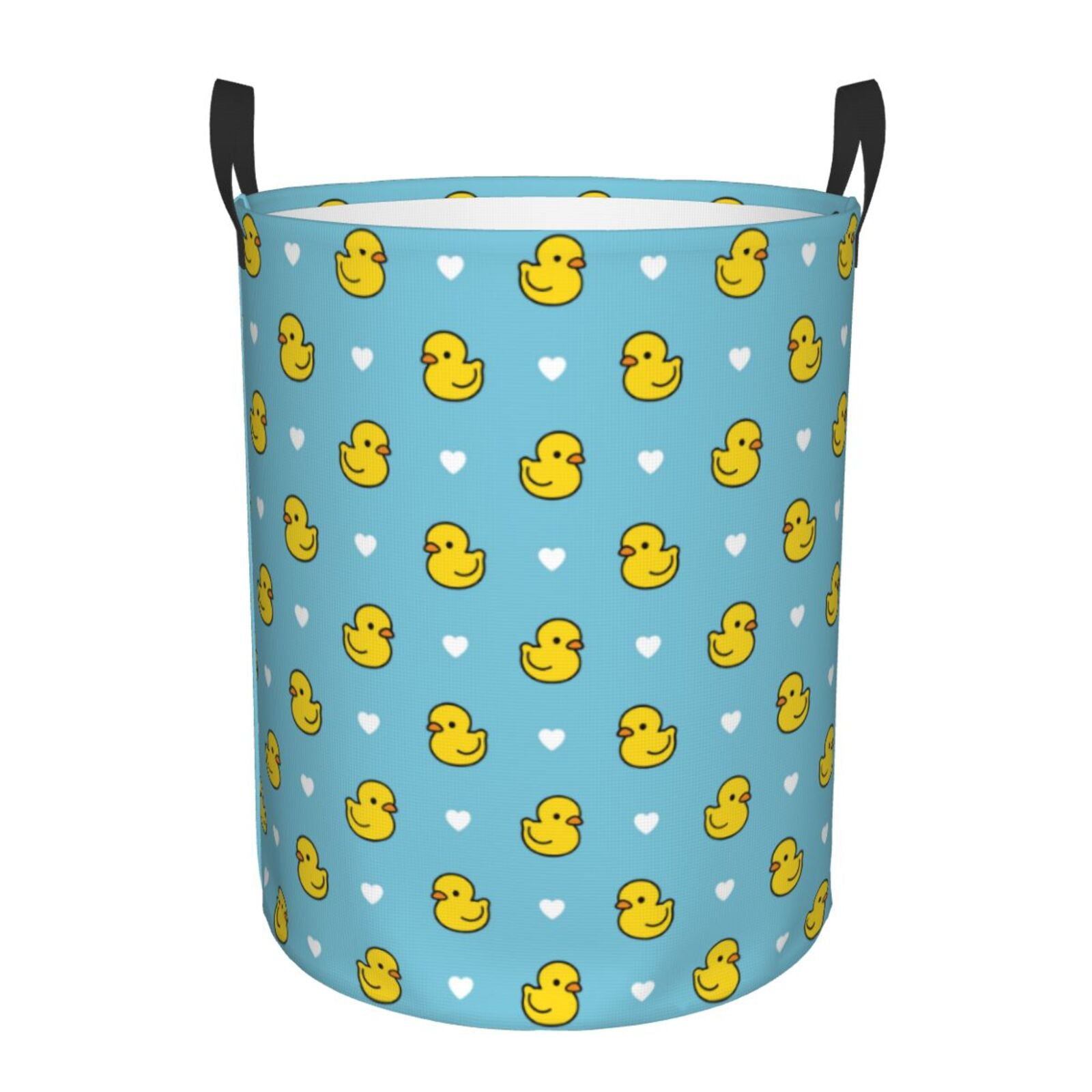 Cartoon Cute Duck Love Laundry Basket, Laundry Hamper Waterproof ...