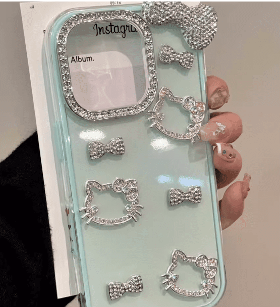 Cartoon Cute Hello Kitty Phone Case for IPhone 16 15 14 13 Pro Max Case ...