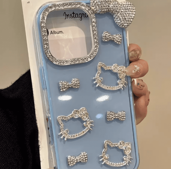 Cartoon Cute Hello Kitty Phone Case for IPhone 16 15 14 13 Pro Max Case ...