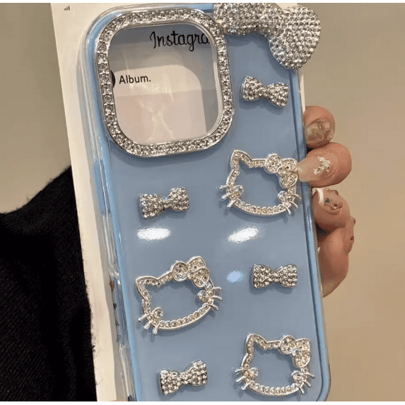 Cartoon Cute Hello Kitty Phone Case for IPhone 16 15 14 13 Pro Max Case Protective Cover ...