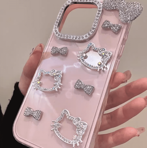 Cartoon Cute Hello Kitty Phone Case for IPhone 16 15 14 13 Pro Max Case ...