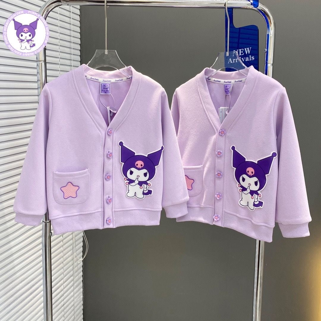 Cartoon Cute Kuromi Jacket New Cartoon Animation Character Top Kuromi ...