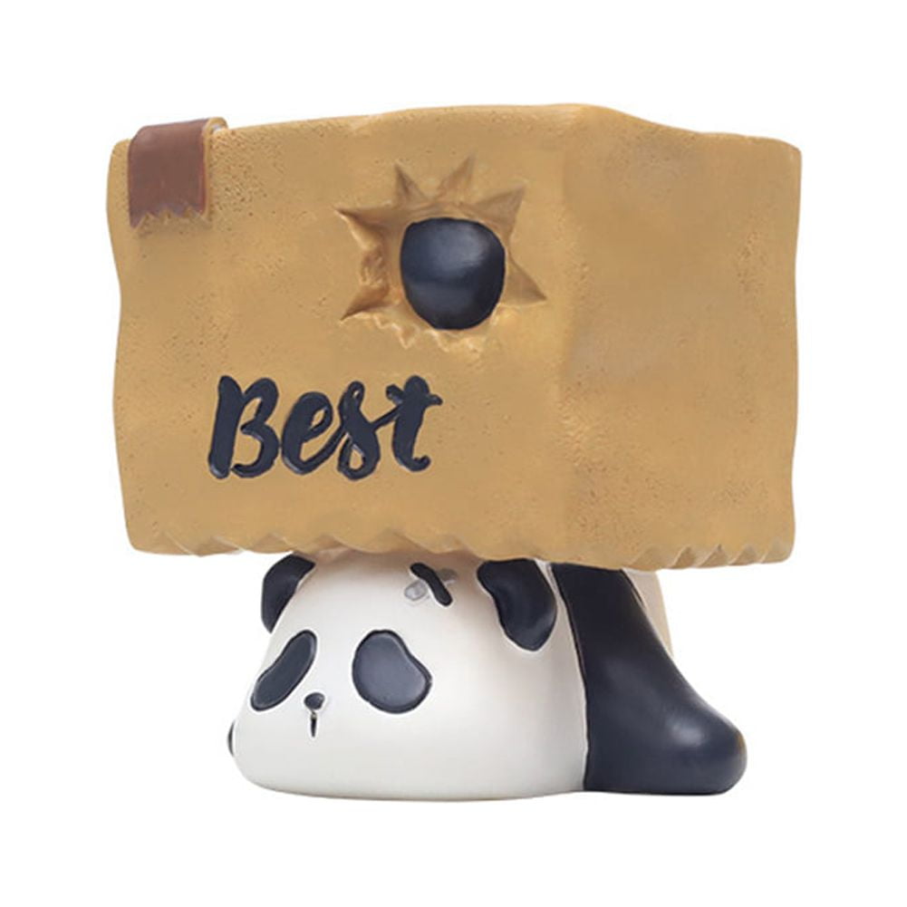 Cartoon Cute Panda Succulent Resin Flower Pot, Home Balcony Table Top ...