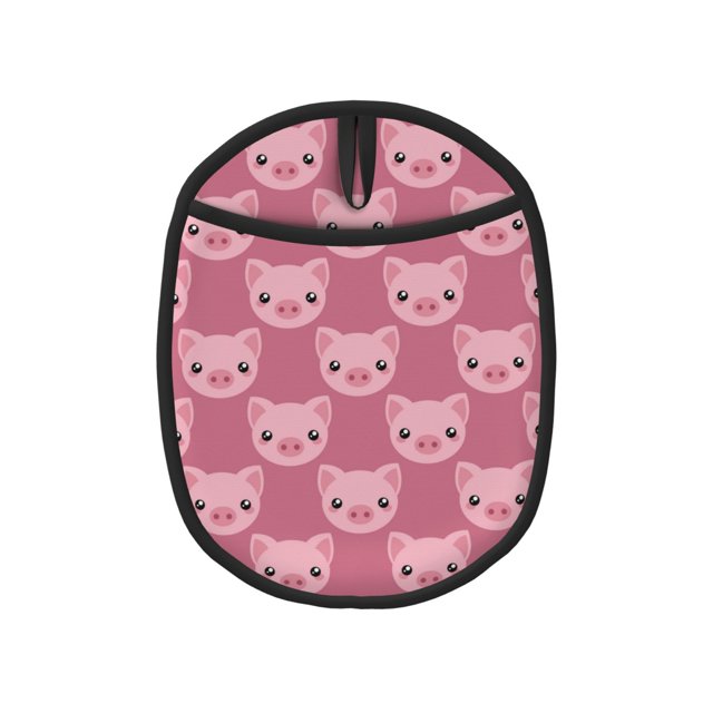 Cartoon Cute Pig Pink Pot Holders for Kitchen - Heat Resistant Oven ...