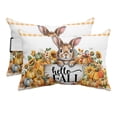 Cartoon Cute Rabbit Outdoor Pillow for Chaise Lounge Chair,Head Resting ...