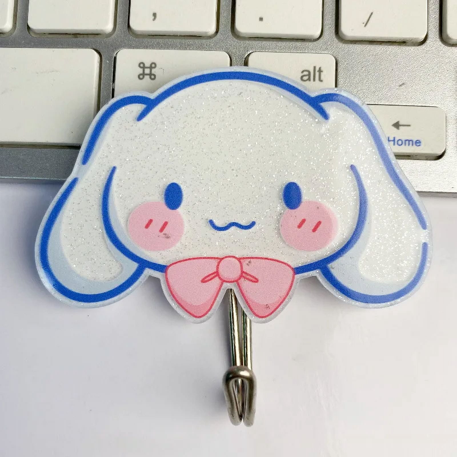 Cartoon Cute Sanrio Strong Self Adhesive Hooks Hello Kitty Cinnamoroll ...