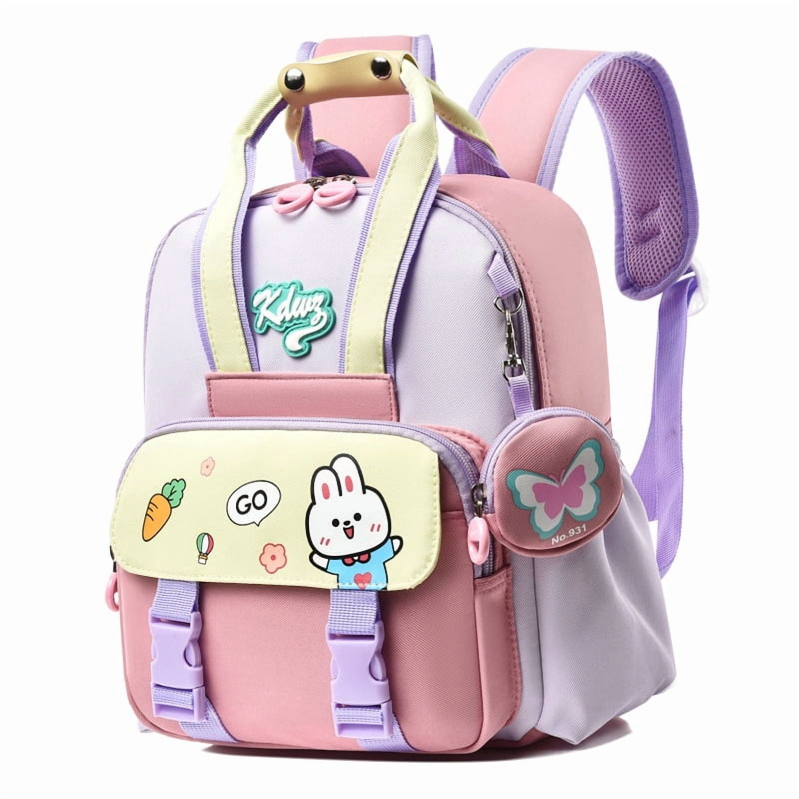 Cartoon Cute School Bag Lightweight Backpack Lightweight Burden ...