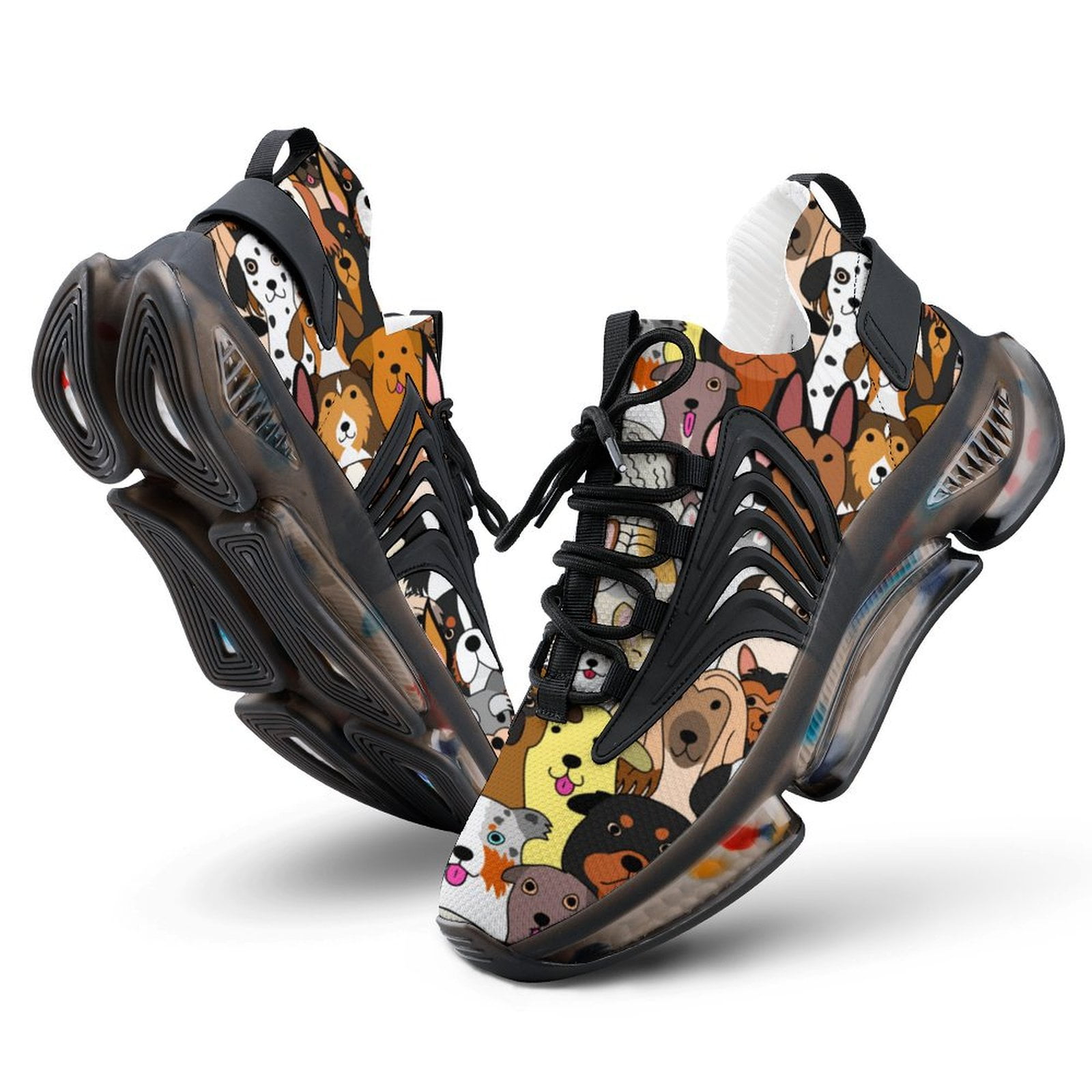 Cartoon Dachshund Puppy Dog Stylish Walking Shoes for Men Woman ...