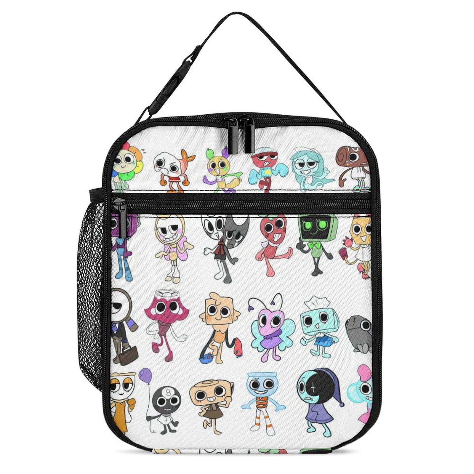 Cartoon Dandy's World Lunch Bag-Reusable Large Capacity Portable ...
