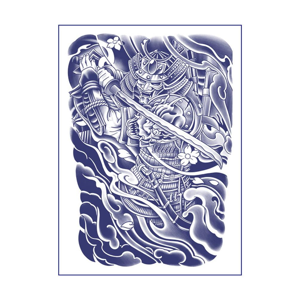 Cartoon Dark Herbal Juice Semi-permanent Tattoo Stickers Multigraph ...